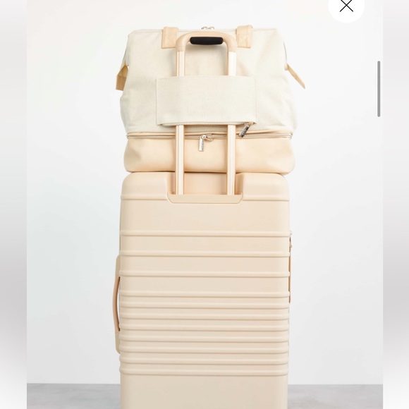 BEIS | Bags | Beis The Weekender Beige | Poshmark